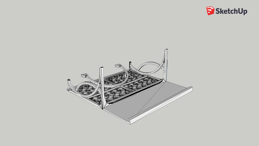 Hanging Cubicle Decorative Shelf | 3D Warehouse