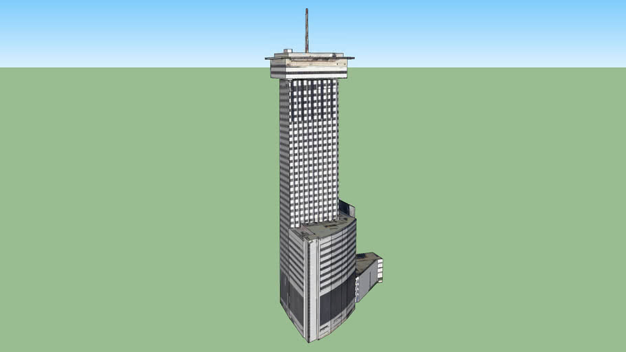 Crescent City Towers, 162m | 3D Warehouse