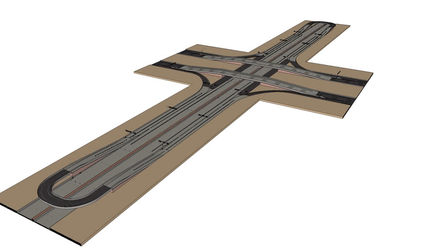 Compact Interchange | 3D Warehouse