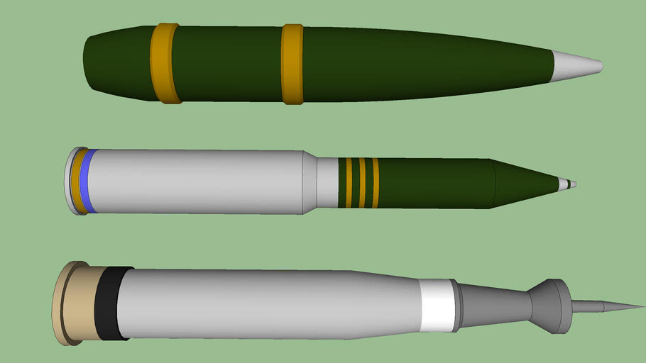Tank/Artillery Rounds | 3D Warehouse