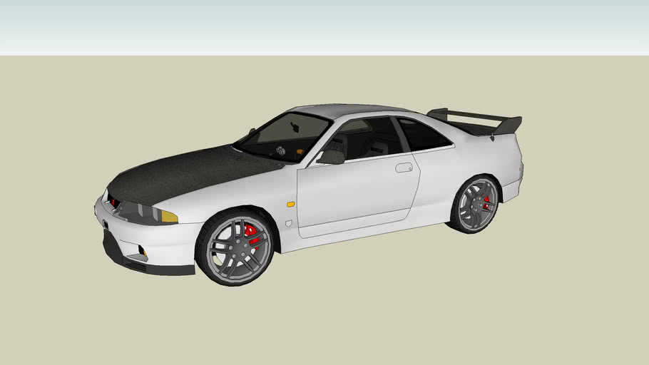 Tuned Nissan Skyline R33 GT-R V - Spec | 3D Warehouse