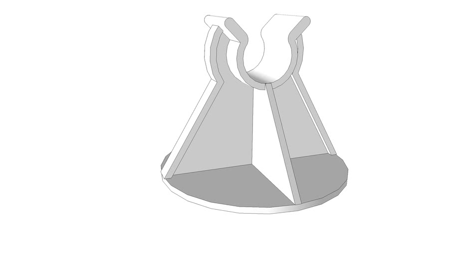 #3 Plasic Rebar Chair | 3D Warehouse