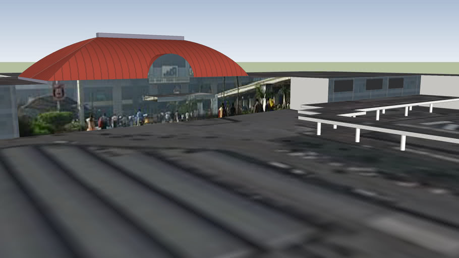 Chennai Mofussil Bus Terminus CMBT] | 3D Warehouse