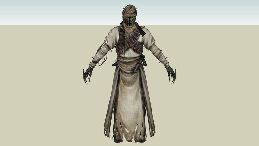 Starkiller Tatooine armor | 3D Warehouse