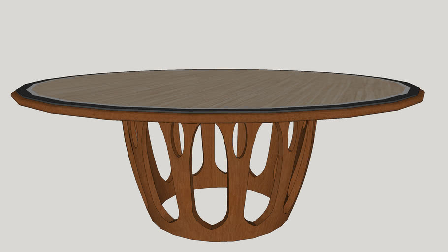 wooden table 2 | 3D Warehouse