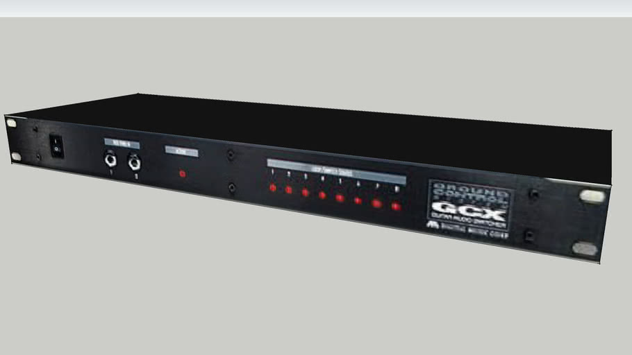 Voodoo Lab GCX Guitar Audio Switcher | 3D Warehouse