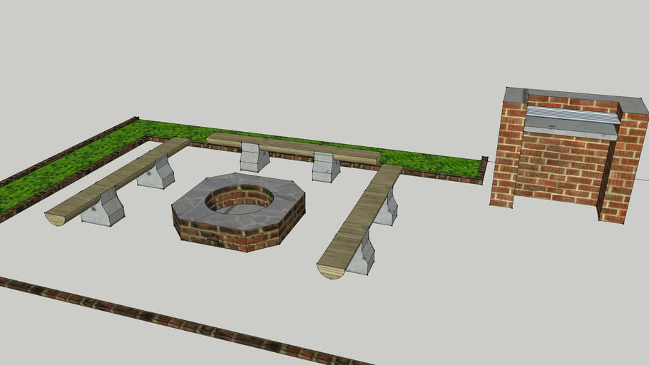 Outdoor Camp Fire | 3D Warehouse