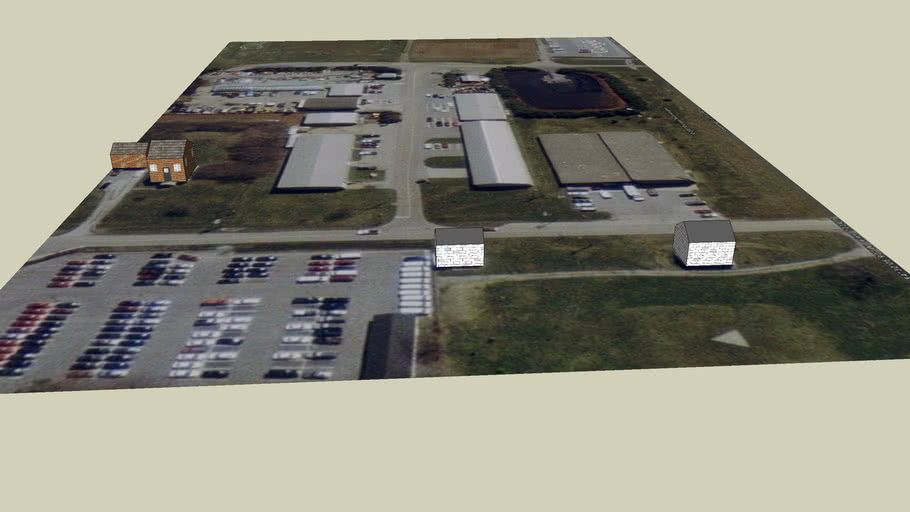 Motor pool Motor pool house Motor pool shed | 3D Warehouse