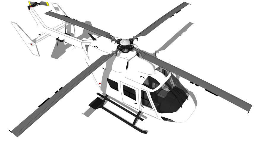 MBB BK-117 | 3D Warehouse
