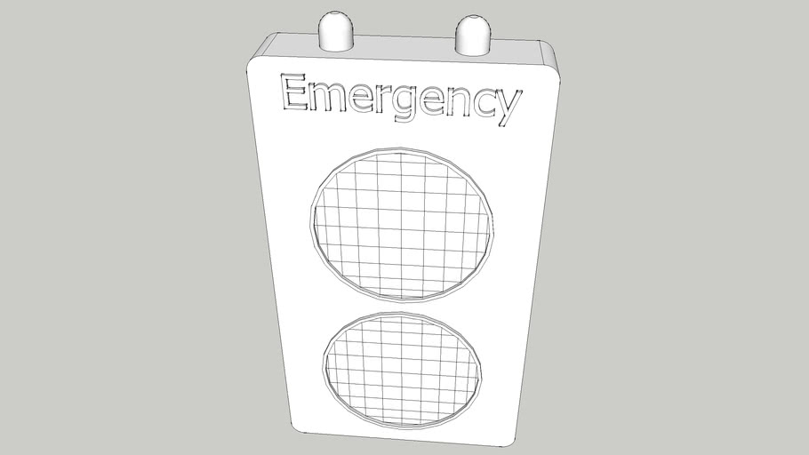 Emergency Alarm | 3D Warehouse