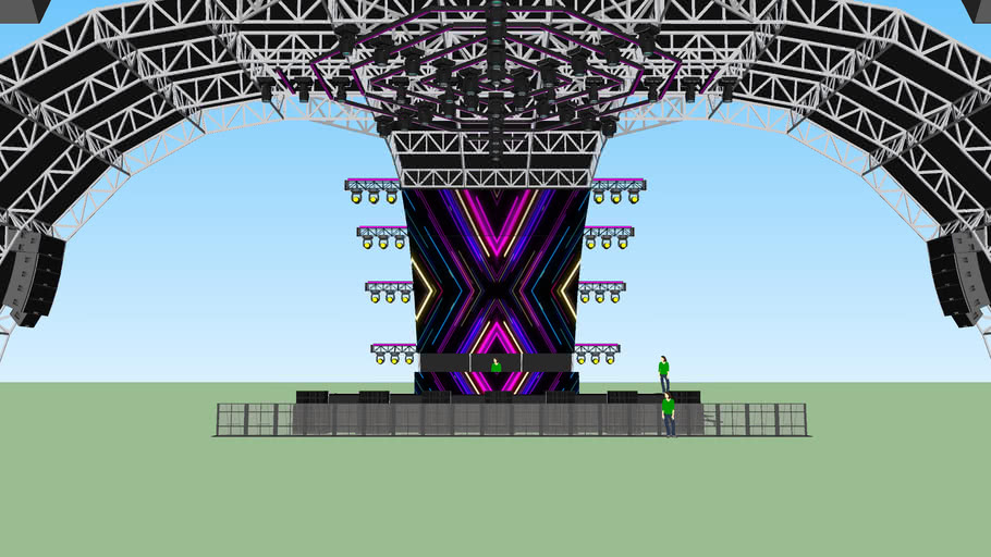 Stage Festival Pacific | 3D Warehouse