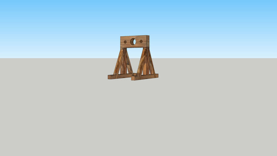 Cepo Medieval de castigo | 3D Warehouse