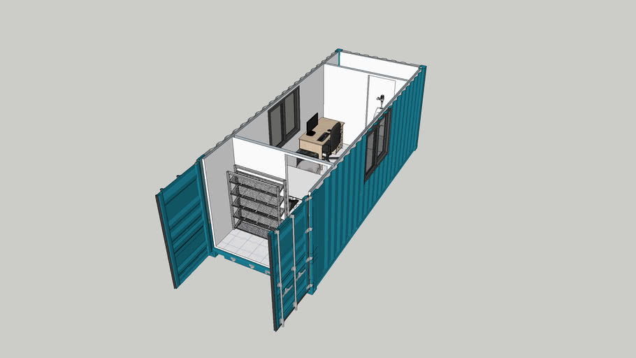 container control room | 3D Warehouse