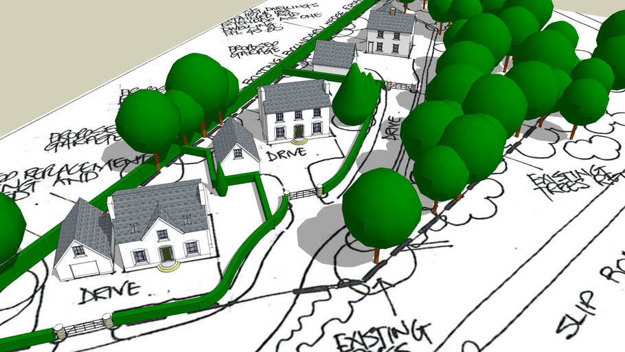 Rural housing project | 3D Warehouse