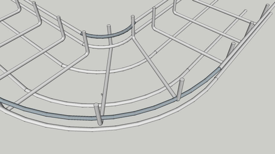 curved grid short | 3D Warehouse