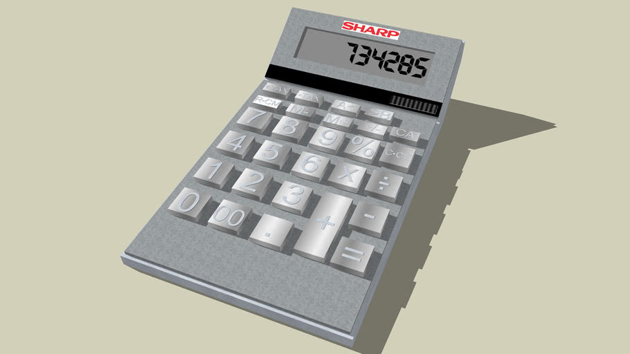 calculator | 3D Warehouse