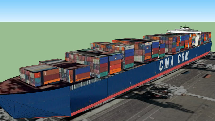 CMA CGM Cassiopeia, London | 3D Warehouse