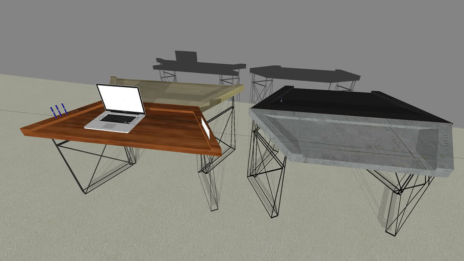Modular Table | 3D Warehouse