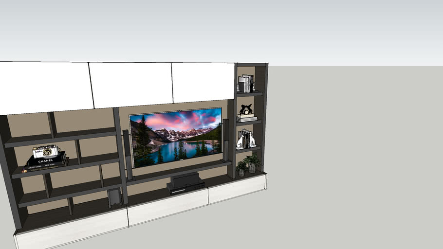 TV CONSOLE | 3D Warehouse