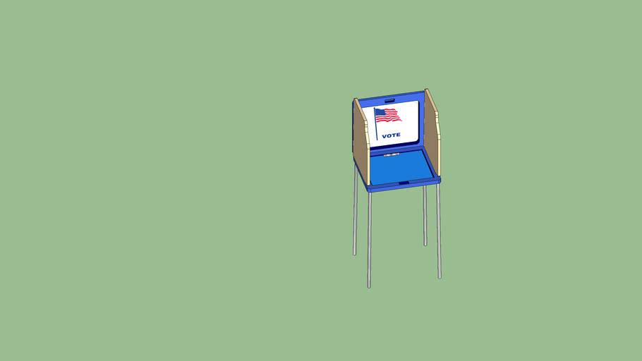 Voting Booth | 3D Warehouse