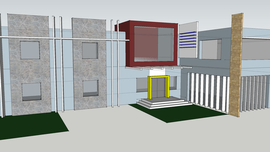 Admin Block | 3D Warehouse