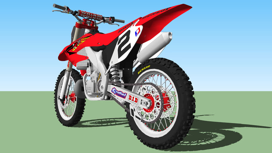 Honda_Motocross | 3D Warehouse