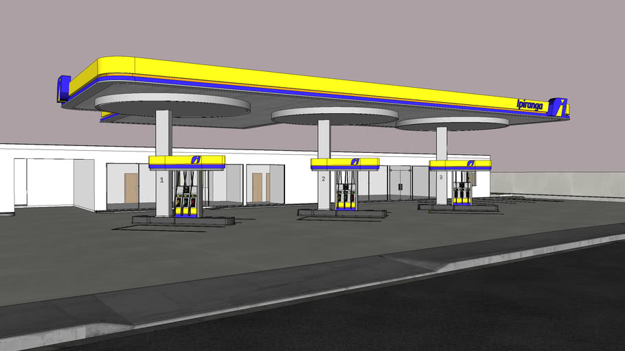 Gas station | 3D Warehouse