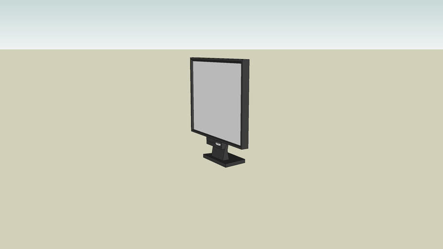 LCD Monitor | 3D Warehouse