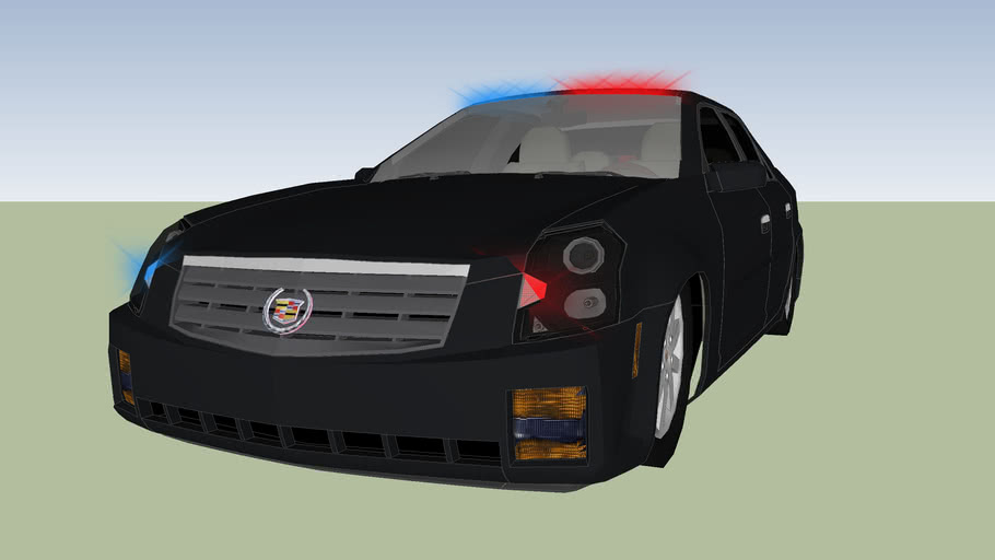 cadillac cts secret service | 3D Warehouse