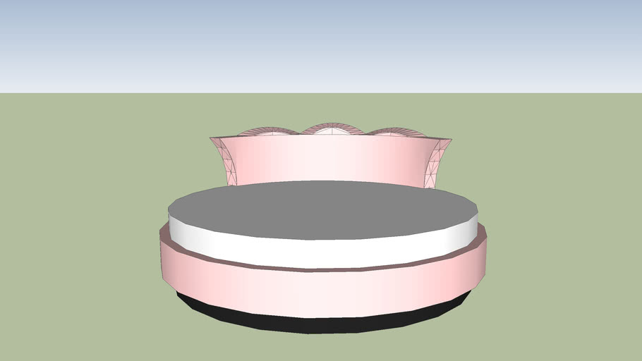 Round Bed | 3D Warehouse
