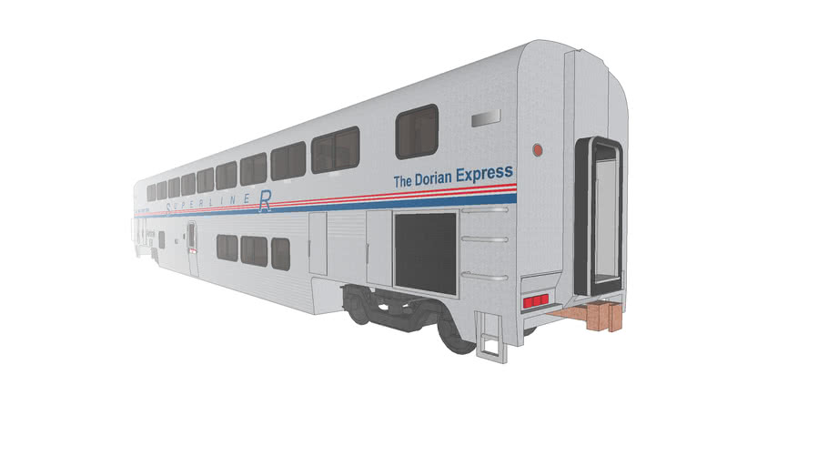 Superliner Transition Sleeper #35555 | 3D Warehouse