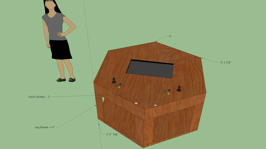 Game Table | 3D Warehouse