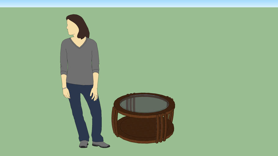 round coffee table | 3D Warehouse