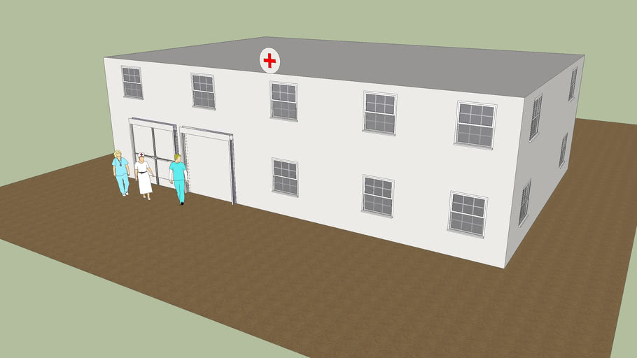 simple hospital | 3D Warehouse