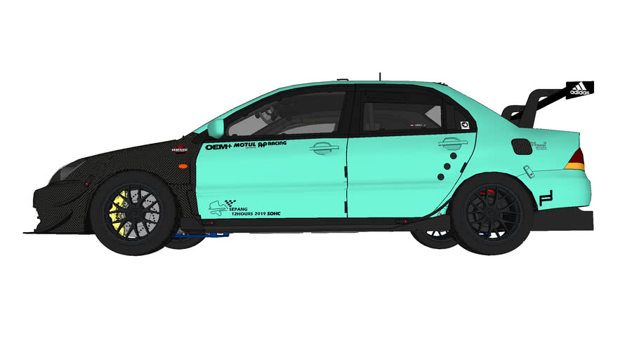 08' Lancer CS3 concept | 3D Warehouse