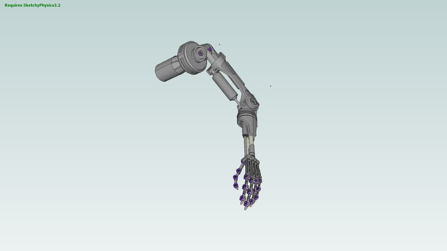 Terminator Arm & Hand | 3D Warehouse