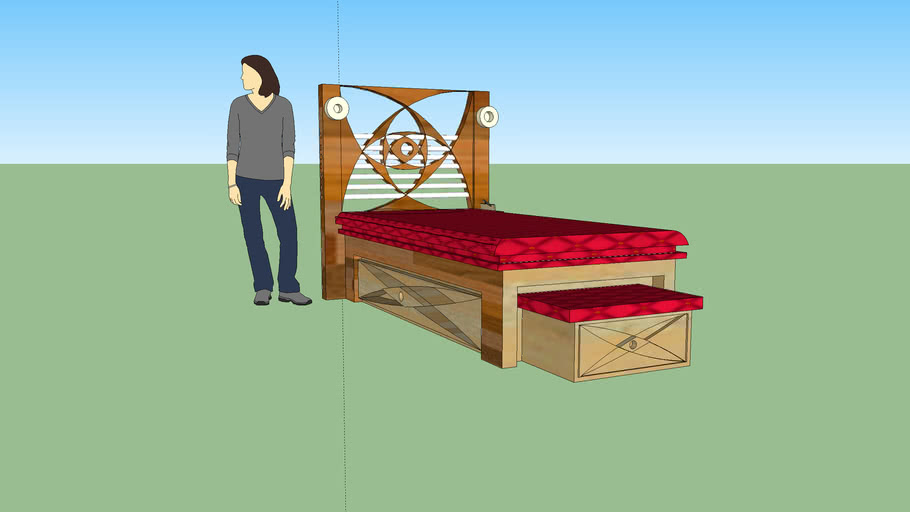 single bed | 3D Warehouse