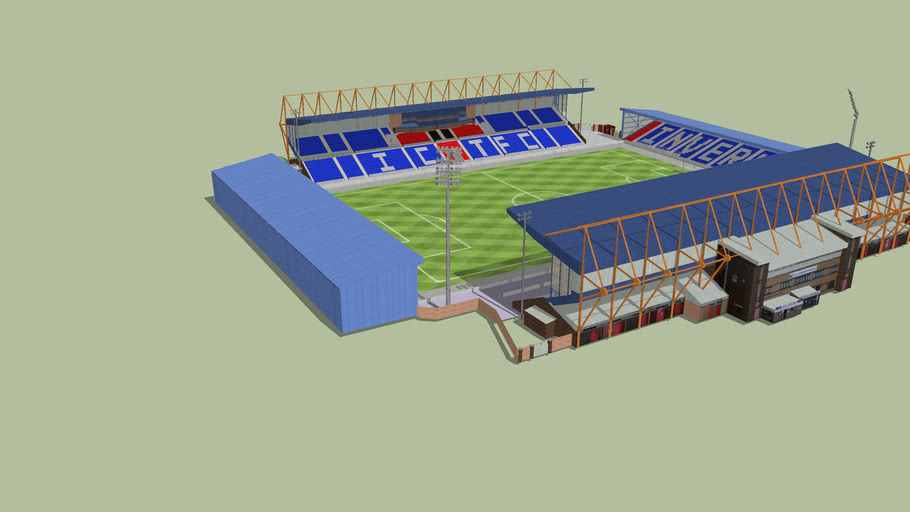 Caledonian Stadium, Inverness (EXPANSION) | 3D Warehouse