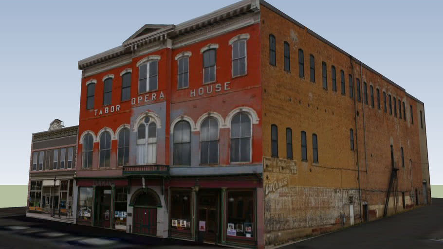 Tabor Opera House Block | 3D Warehouse