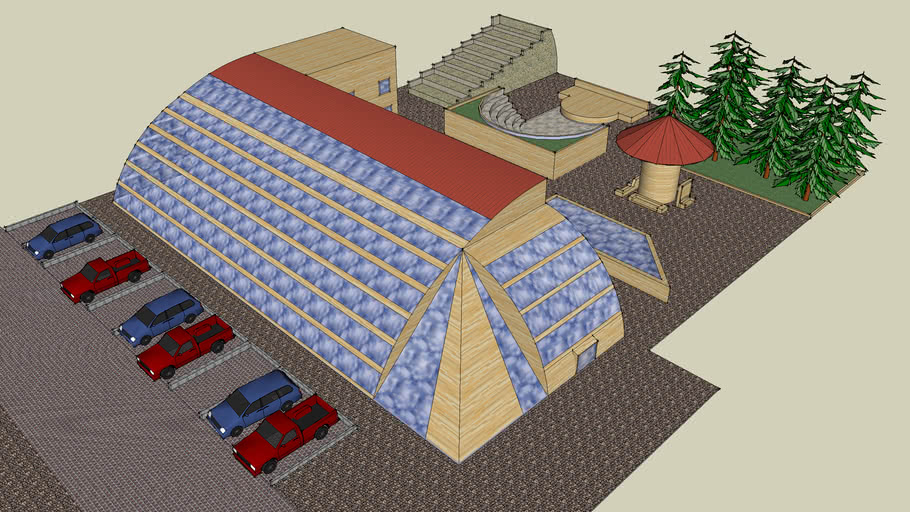 Modern Building | 3D Warehouse