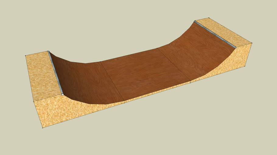 Halfpipe | 3D Warehouse
