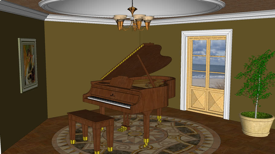 piano | 3D Warehouse