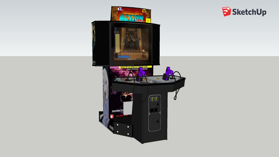 Nancy Drew: Action Hero (Dedicated Showcase Cabinet) | 3D Warehouse