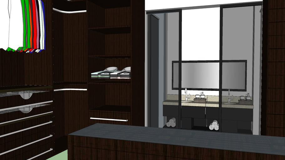 Modern Wardrobe | 3D Warehouse