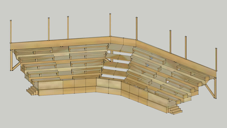 Bleachers | 3D Warehouse