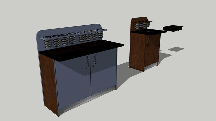 condiment unit | 3D Warehouse