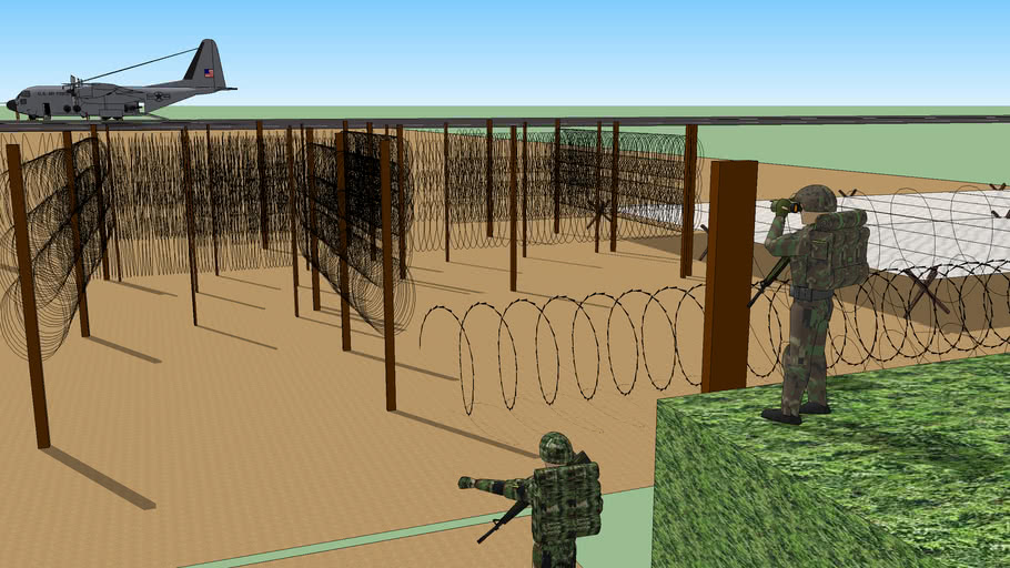 BASE MILITAR LA GUADALUPE SS CANO | 3D Warehouse