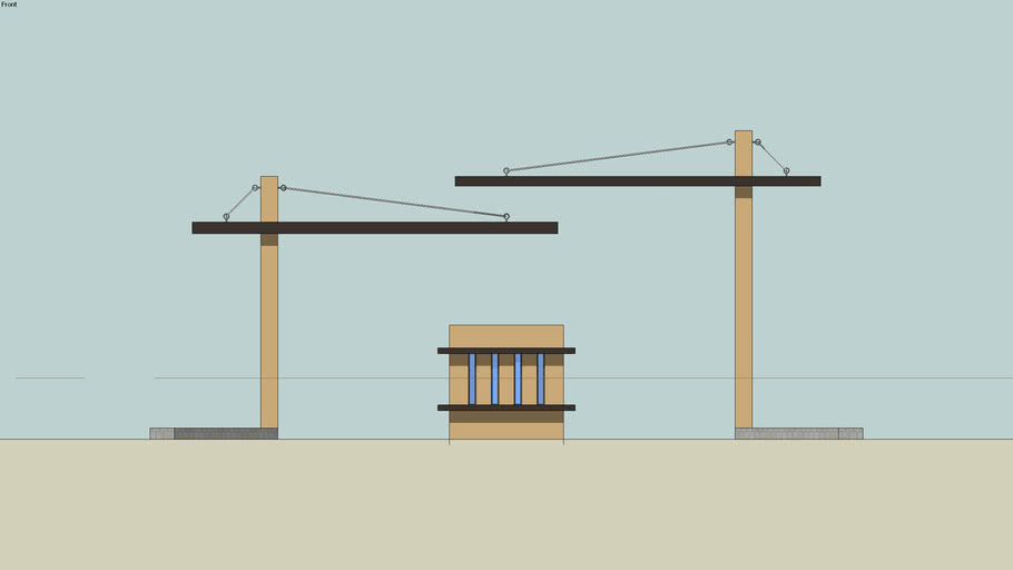 Entrance Gate | 3D Warehouse