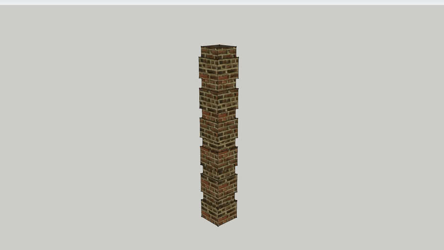 Brick Coin Column | 3D Warehouse
