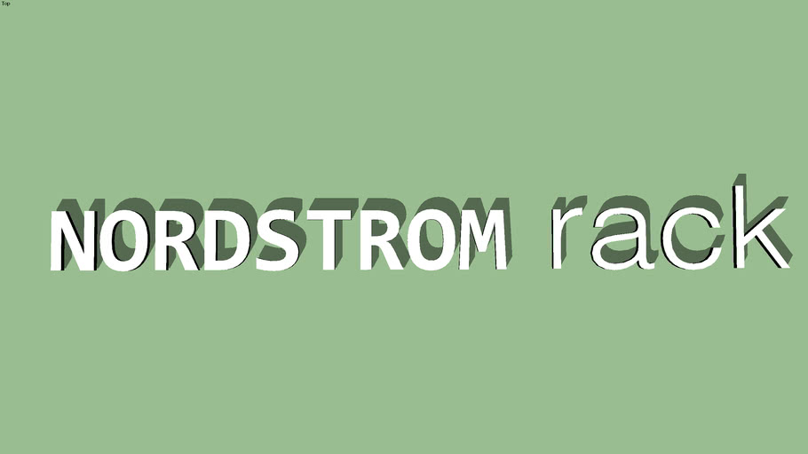 Nordstrom Rack Logo | 3D Warehouse